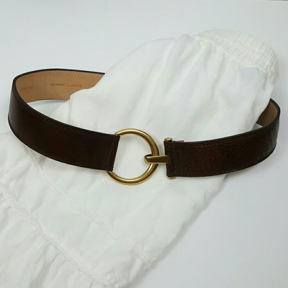 Wcm New York | Accessories | Vintage Wcm New York Brown Genuine Leather ...